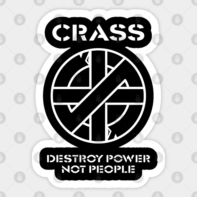 Crass Crass Sticker Teepublic